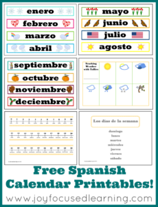 Printable Calendar In Spanish - Printable We Love Printables