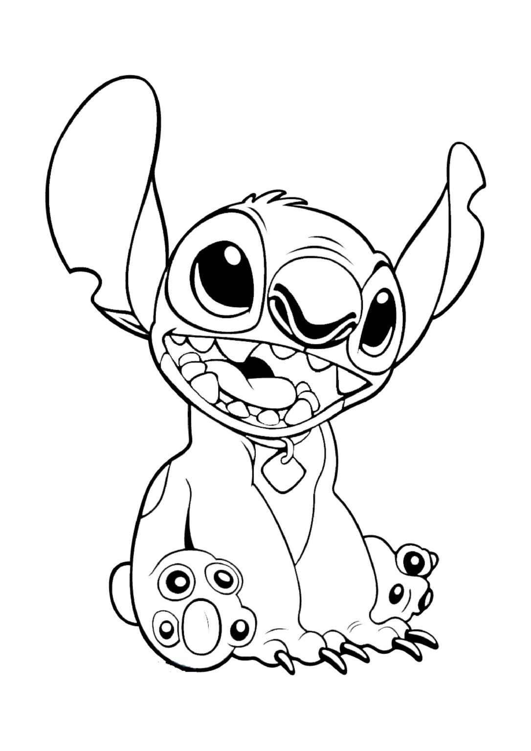 Printable Coloring Pages Lilo - Printable We Love Printables