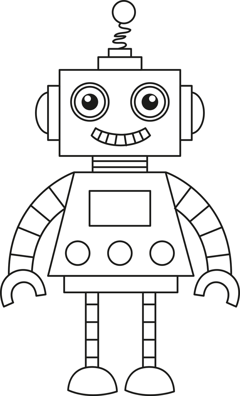 Printable 3D Robot Template - Printable We Love Printables