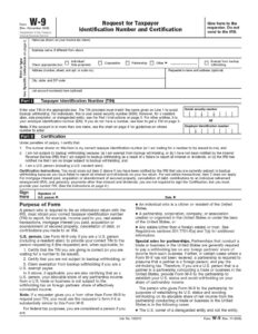 Printable W9 Form 2026 - Printable We Love Printables
