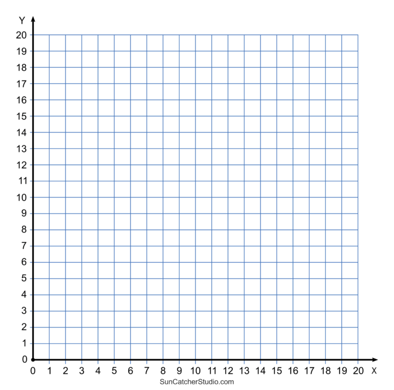 Coordinate Plane Free Printable - Printable We Love Printables